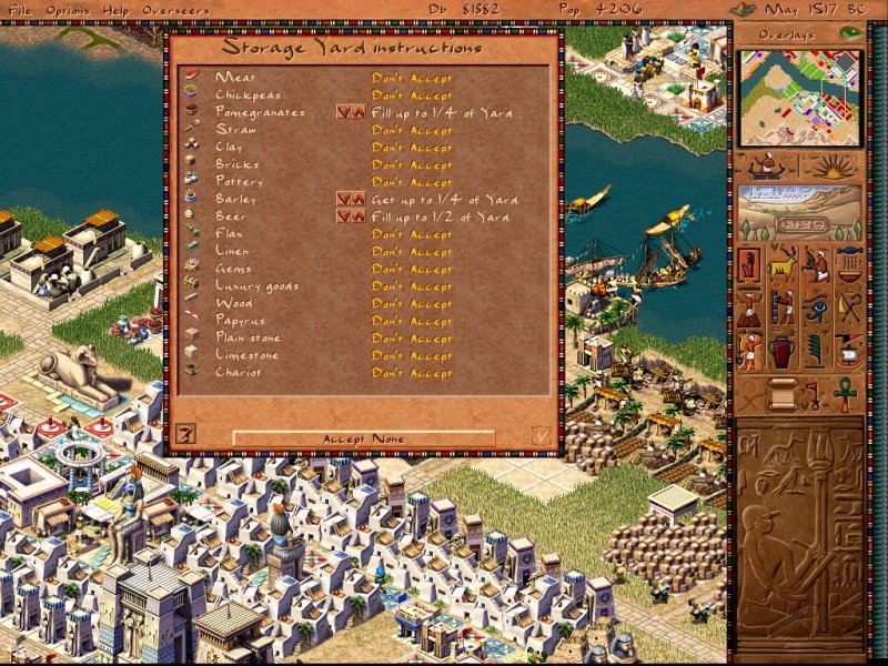 Monuments in Pharaoh are a nightmare : r/impressionsgames